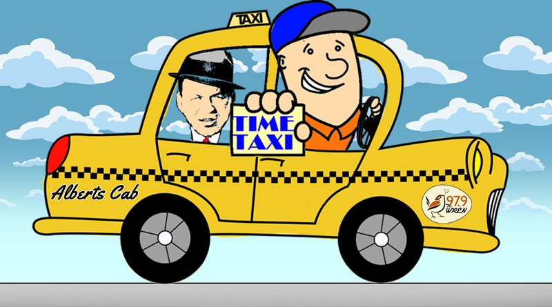 Time Taxi Main BG Logo | Real Oldies 97.9 The WREN