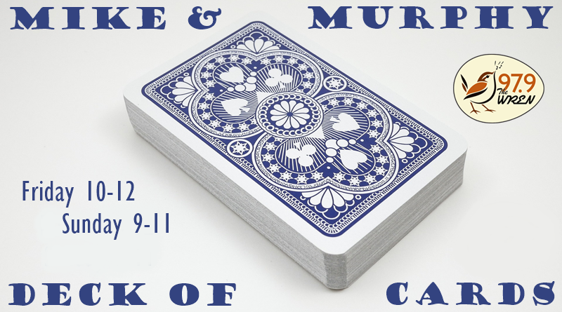 M-M Deck of Cards 800×445 2 8-18-20 | Real Oldies 97.9 The WREN